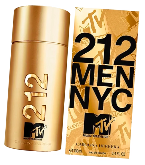 Carolina Herrera 212 NYC Men MTV 100 мл - туалетная вода / Нью Йорк Мен Эм Ти Ви