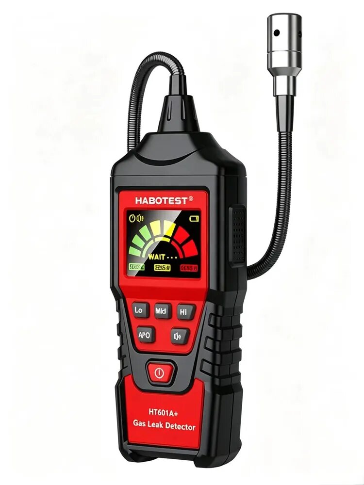 HABOTEST HT601A+ Прибор для обнаружения горючих газов Зарядка через USB