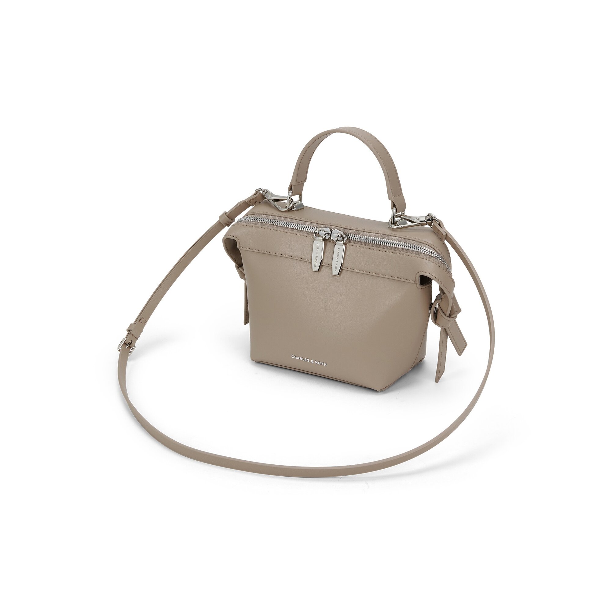 Сумка CHARLES & KEITH, фактура плетеная — фото 1