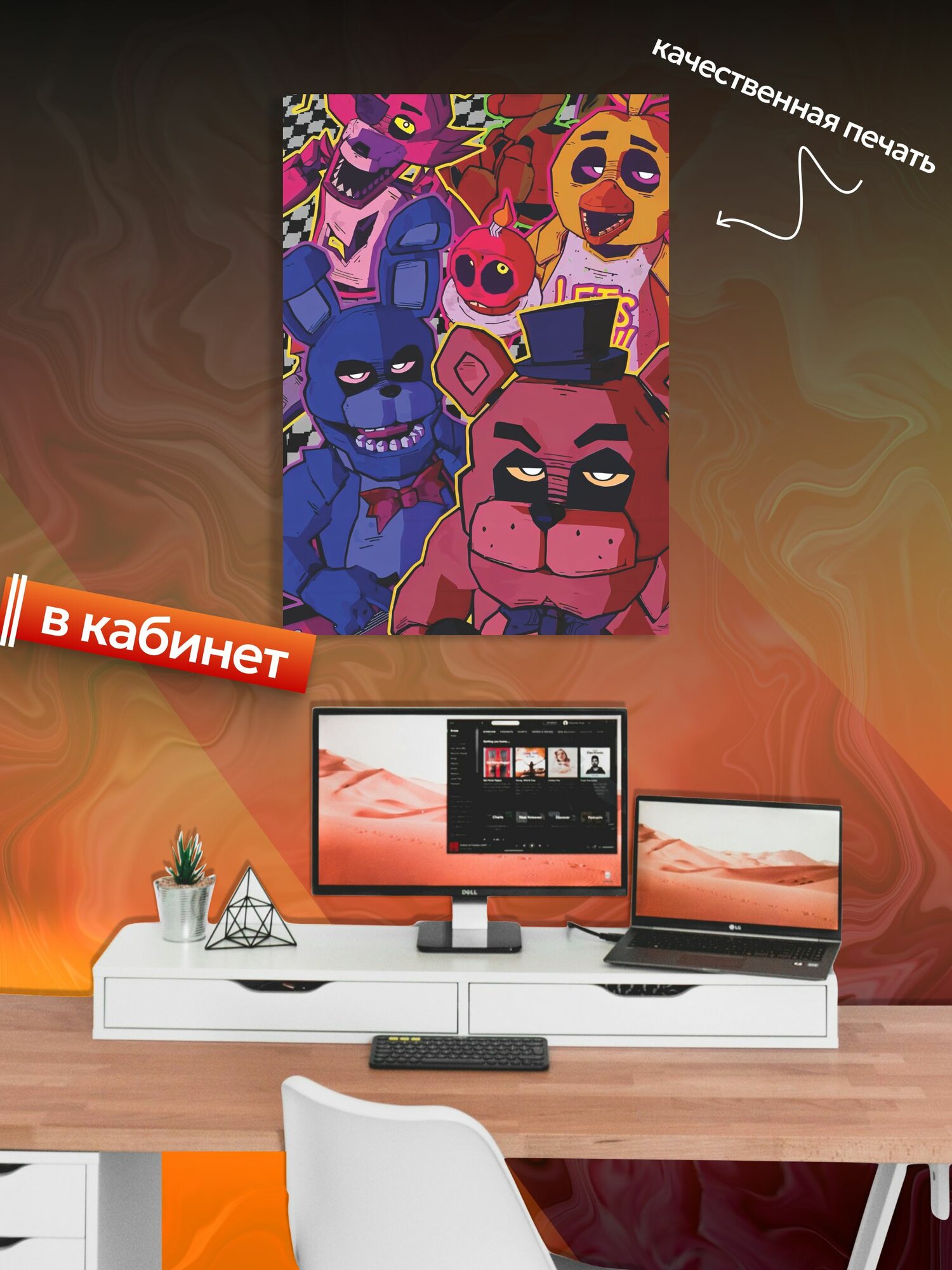 Постер на стену Фнаф — фото 1