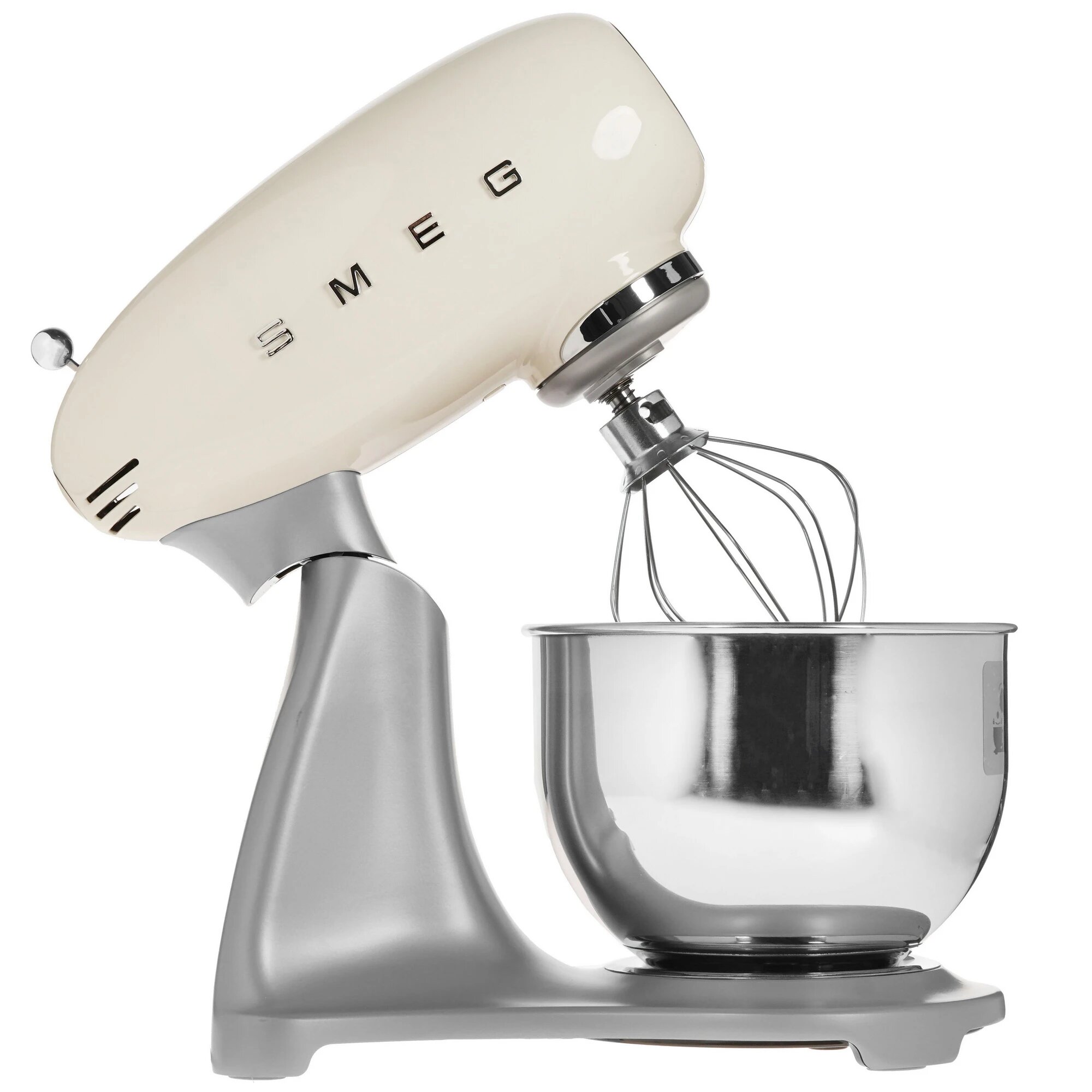 Планетарный стационарный миксер SMEG SMF02CREU с чашей на 4,8 литра, мощностью 800 ватт