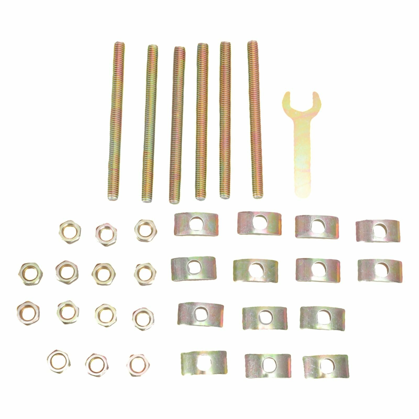 Упаковка из 6 Портативных крепких болтов для столешниц набора фурнитуры крепления мебели