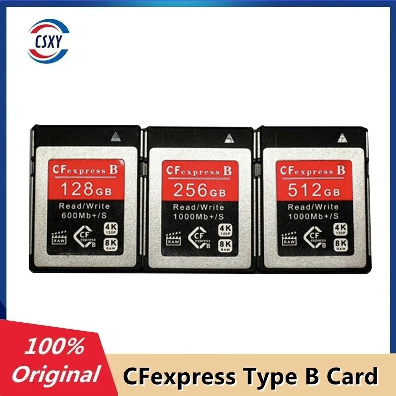 Aotedata CFexpress Type B карта памяти 512/256/128 ГБ 128 ГБ