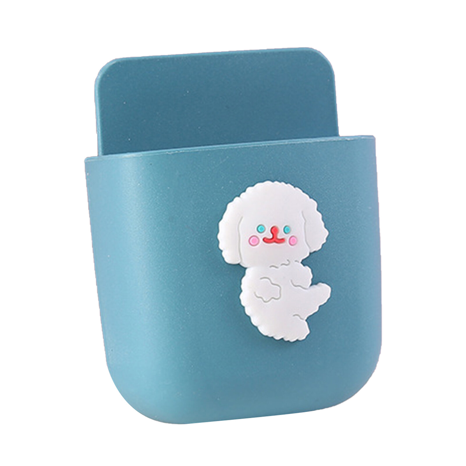 Коробка для хранения мультфильмов настенный контейнер для хранения милой коробки для хранения телефона для украшения дома (рисунок Blue Dog)