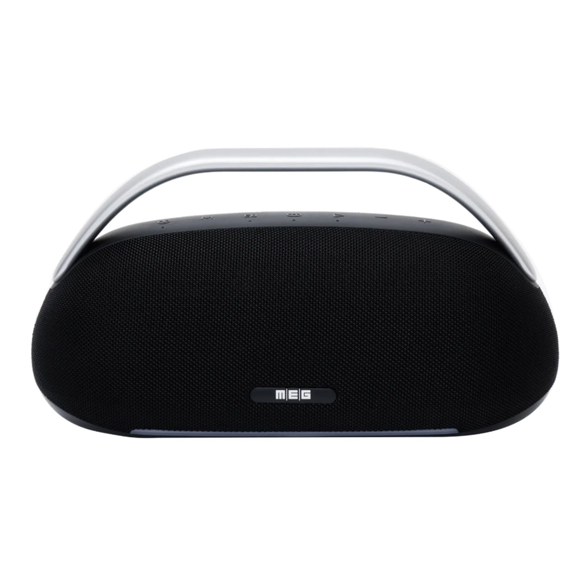 Колонка MEG SSA062BL портативная беспроводная, 60вт, с двумя микрофонами, черный