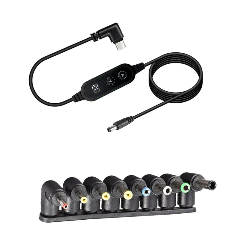 Кабель Type-C с регулировкой 5-20 В, C