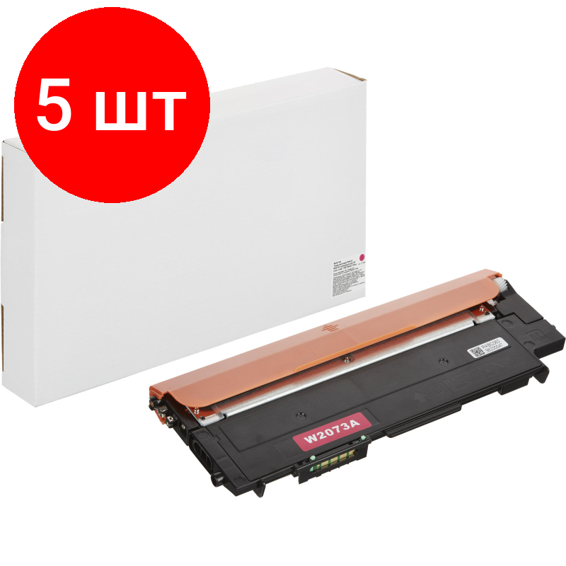Комплект 5 штук, Тонер-картридж Retech W2073A пур. для HP Color Laser 150/150nw/178nw