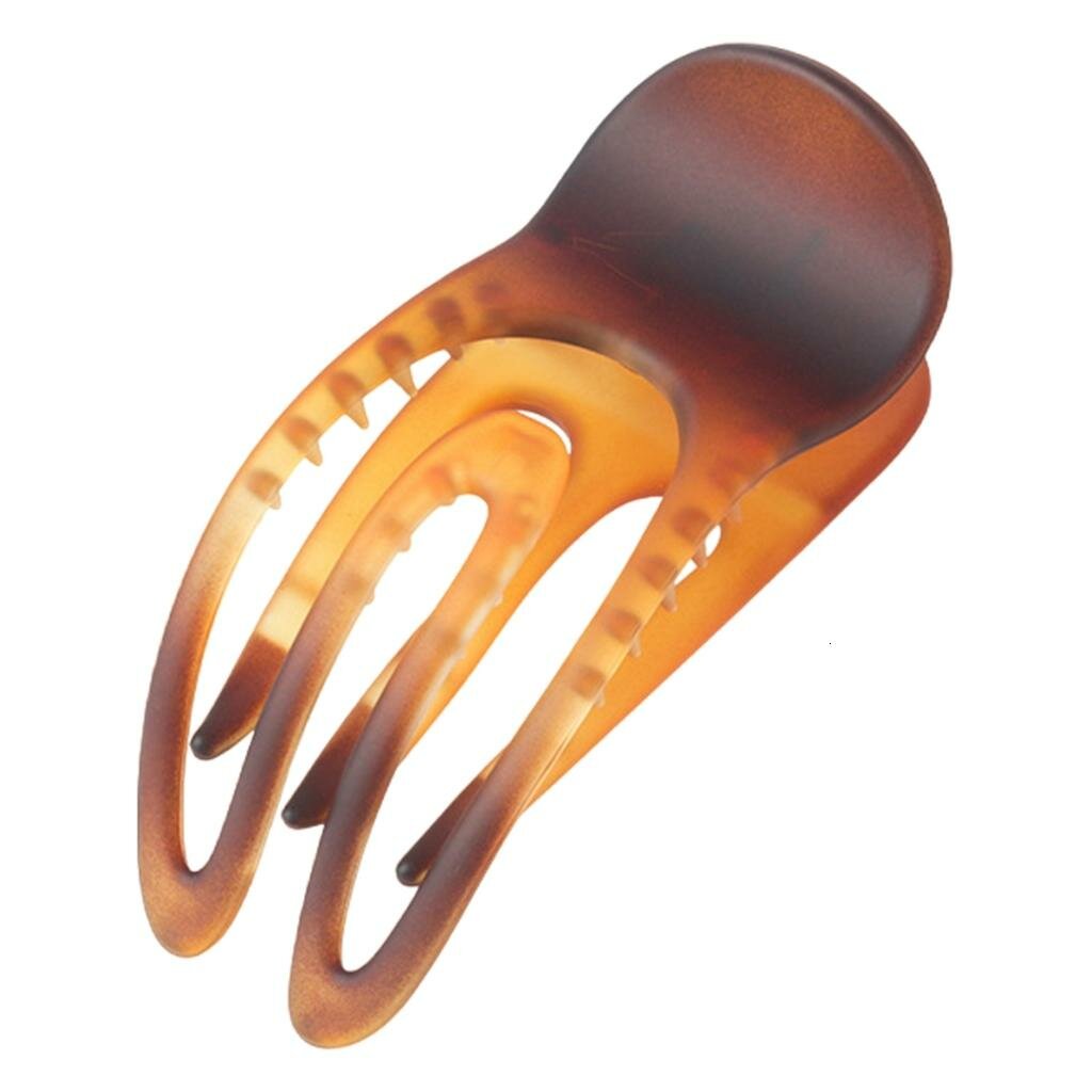 Утконос Плоский коготь для волос с леопардовым рисунком Французский зажим для коготков для волос Прочный надежный зажим для челюстей Декоративные Аксессуары для волос