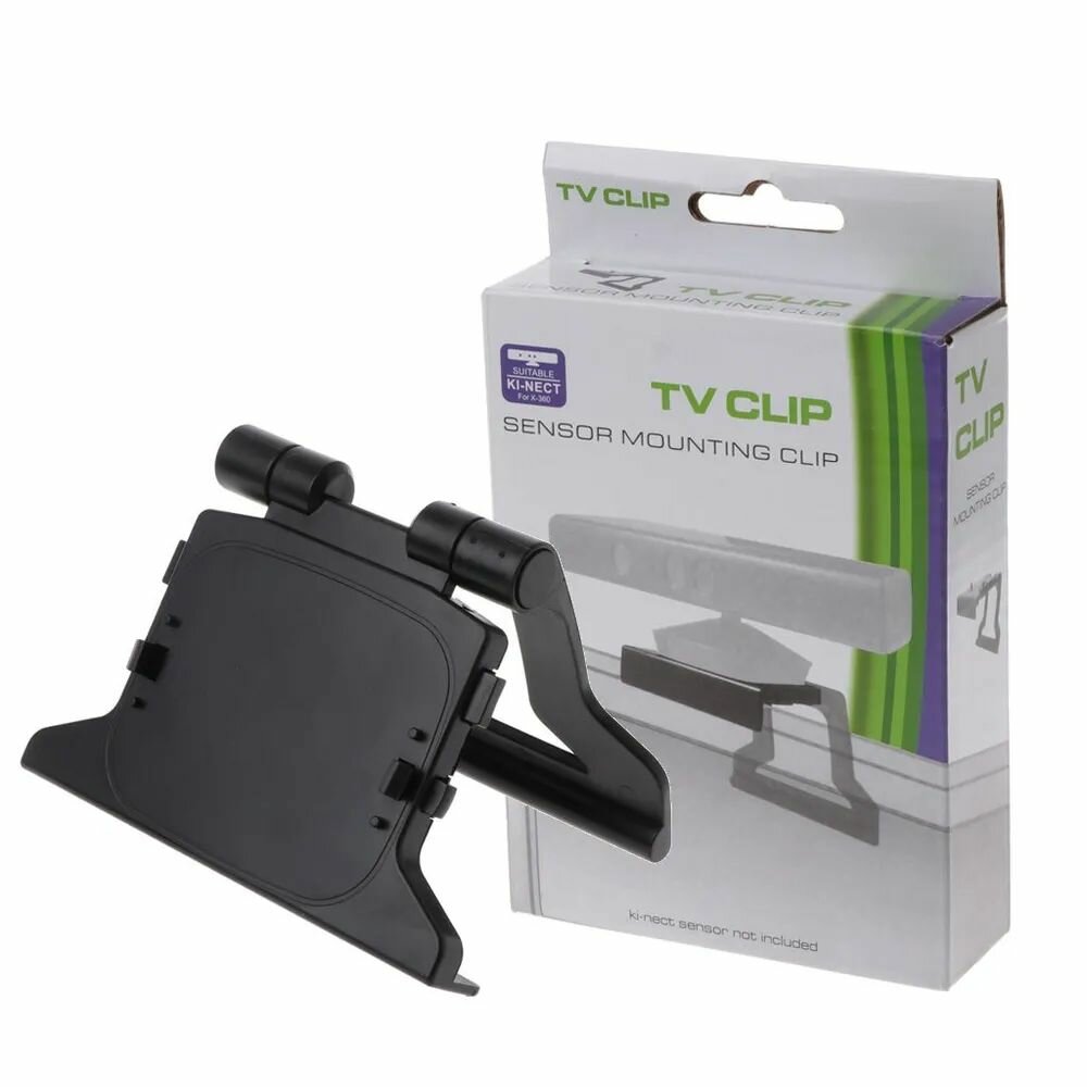 Для Xbox 360 Kinect Sensor TV Mount Clip Stand Holder Регулируемый складной кронштейн Игровые аксессуары Microsoft for