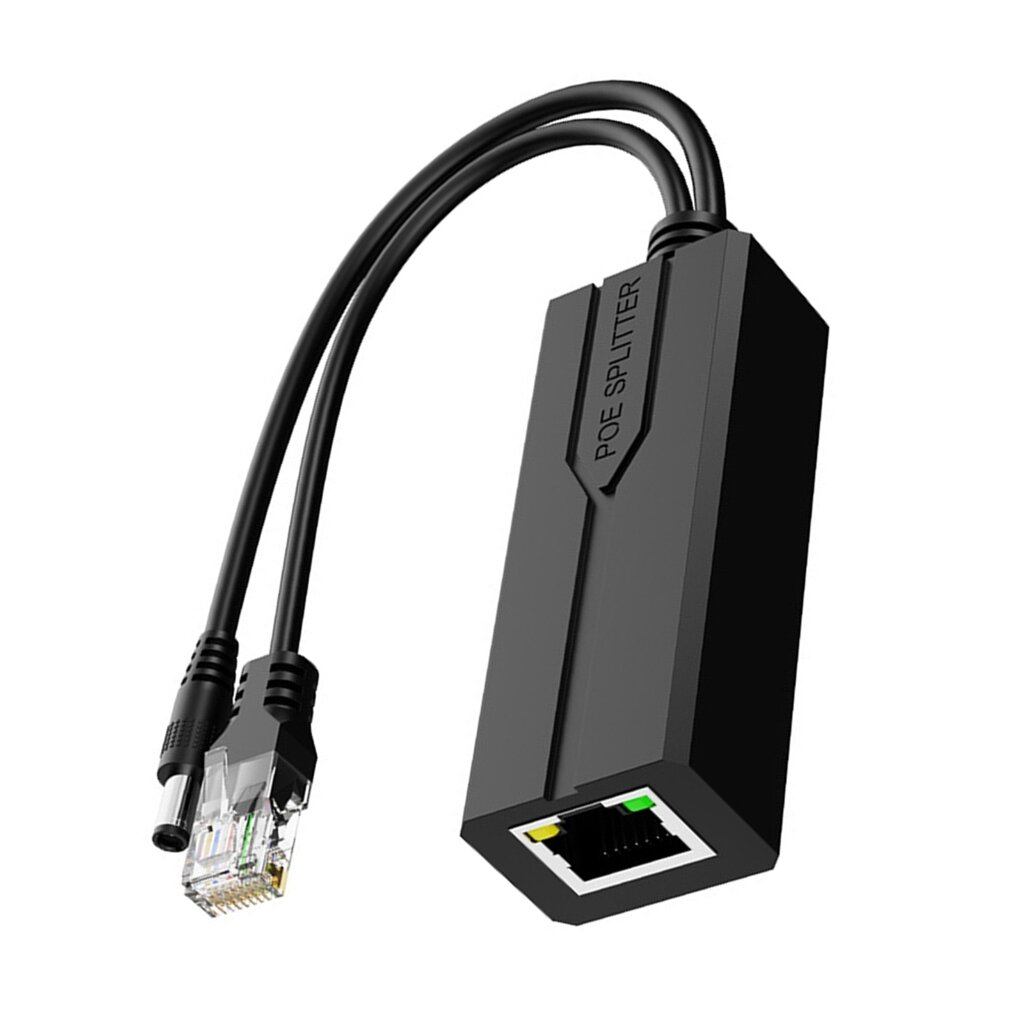 POE-сплиттер 48 В в 12 В, 10/100/1000 Мбит/с