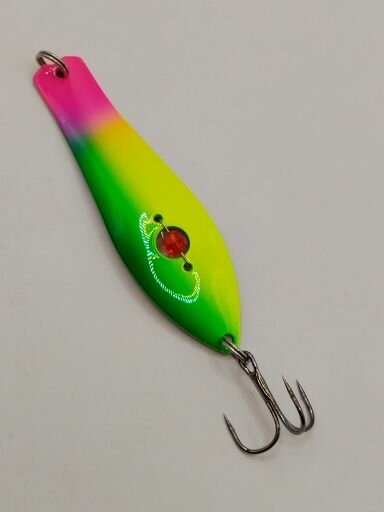 Блесна колебалка Kuusamo Professor 90мм, 20гр на хищника