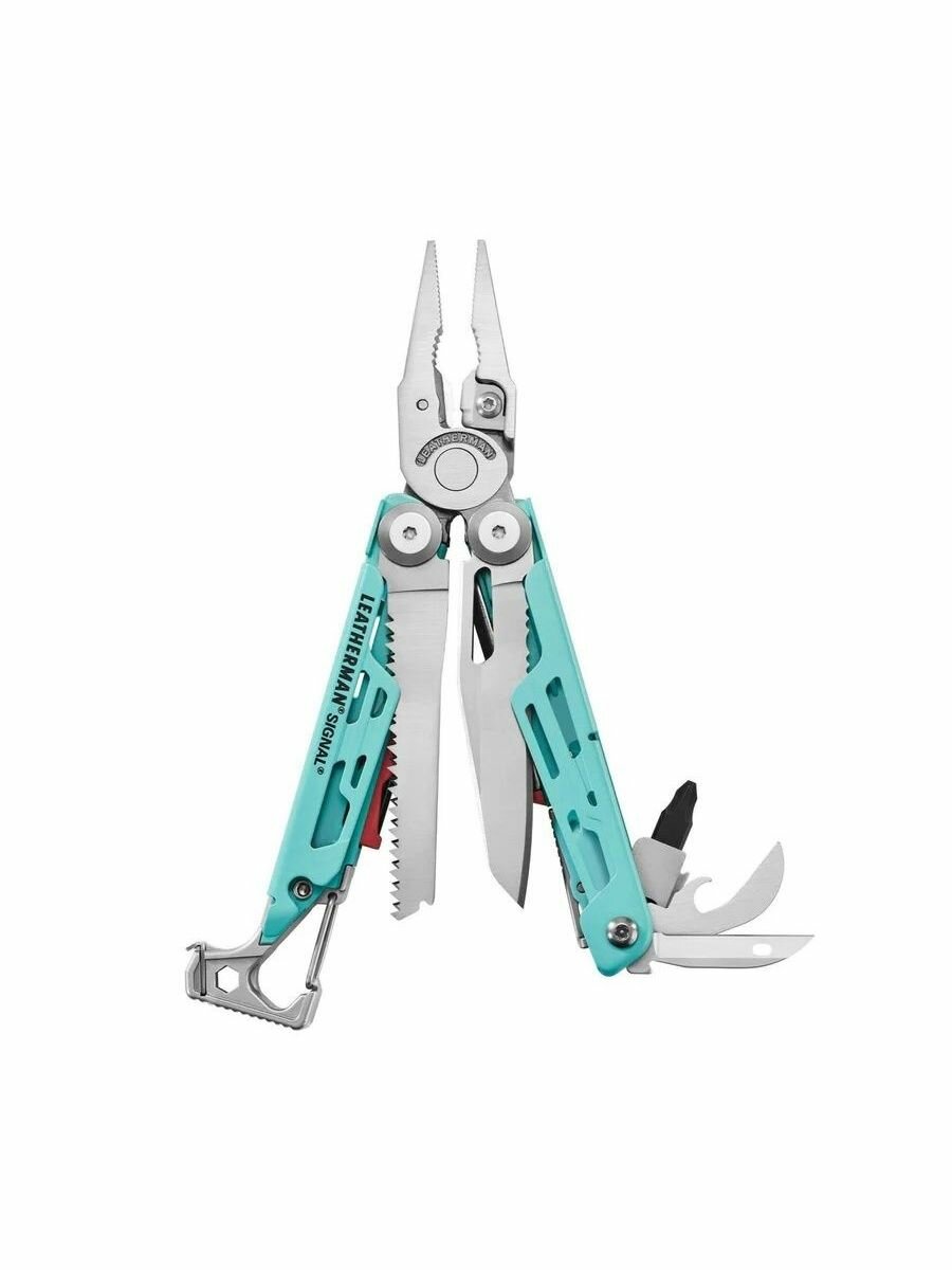 Мультитул Leatherman Signal Aqua & Silver