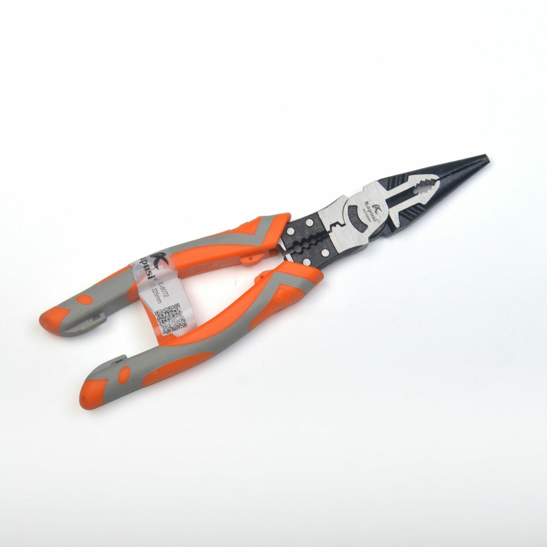 Кусачки в японском стиле Kapusi, облегчающие работу, плоские стальные проволочные многофункциональные кусачки для электриков, 8.5inch остроконечных кусачек для проводов, диагональные кусачки