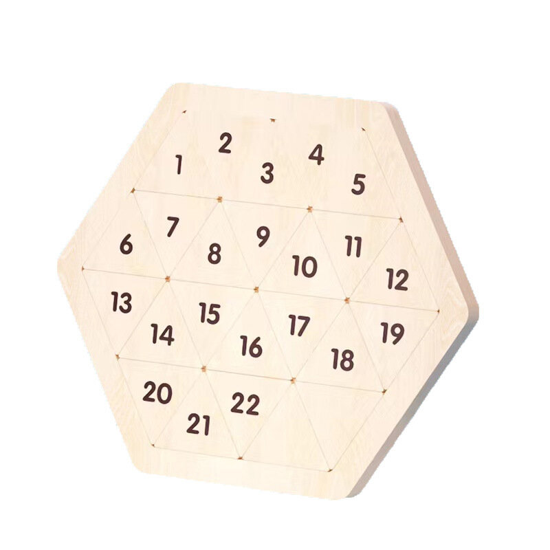 Шестигранная цифровая головоломка для детей, развивающая игрушка-лабиринт с движущимися элементами, оптовая продажа