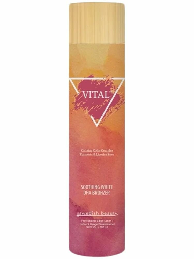 Swedish Beauty Крем для загара Vital White DHA Bronzer бронзирующий комплекс с разогревающим эффектом, 300мл