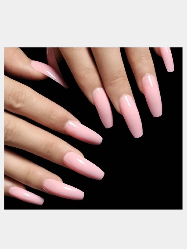 Накладные ногти длинные Балерина