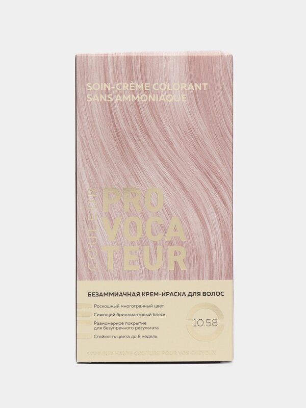 PROVOCATEUR COULEUR 10.58 розовое шампанское CHAMPAGNE ROS, 40/80/15 мл