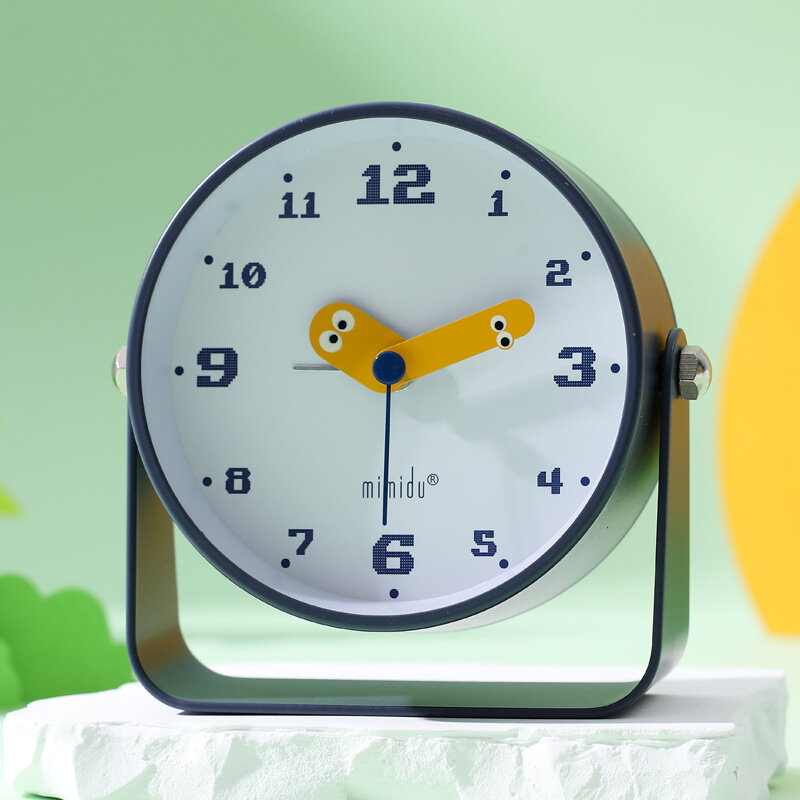Кросс-бордерный настольный часы с таймером для учеников начальной и средней школы, милые механические будильники с громким звуком