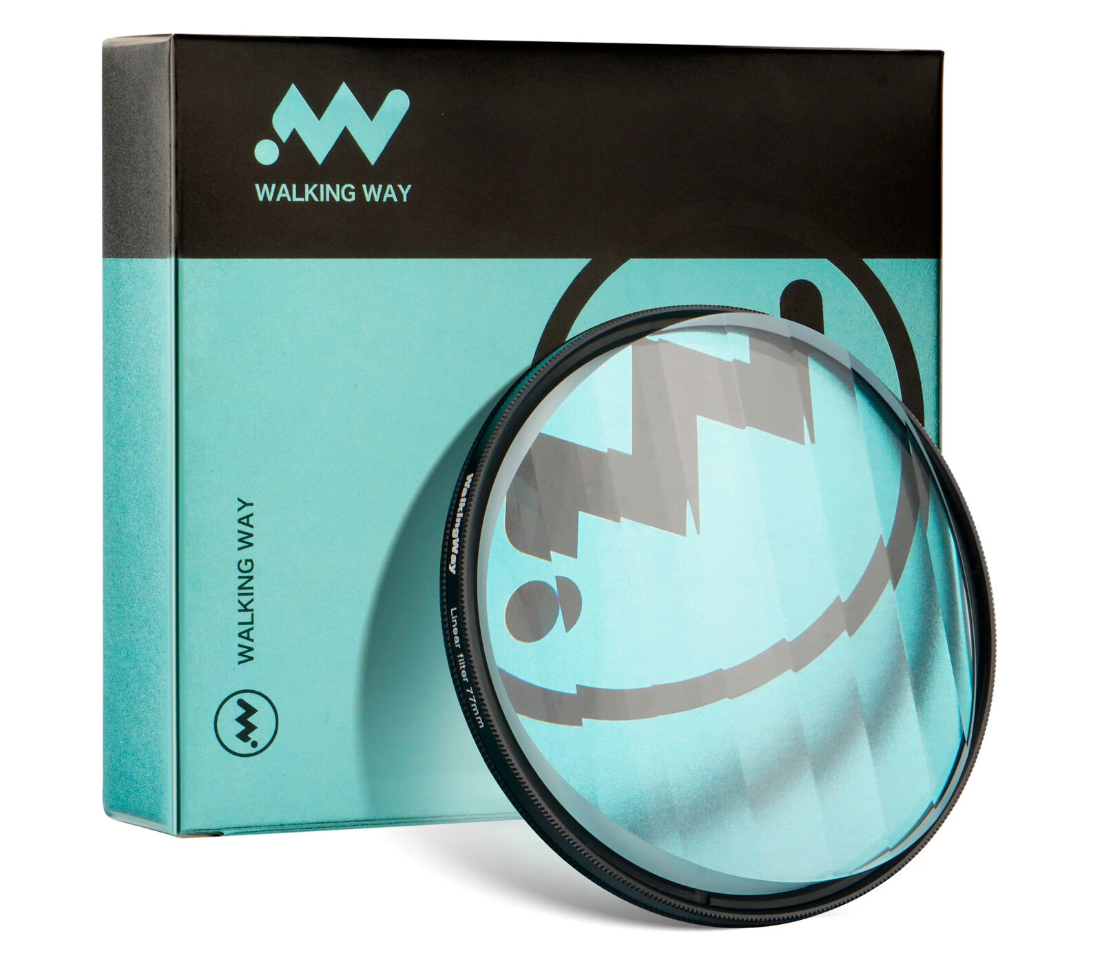 Светофильтр-призма Walking Way Linear Prism 49mm, цветной, квадратный фильтр