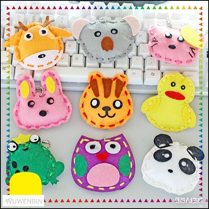 Эксклюзивный комплект для создания фетровой игрушки