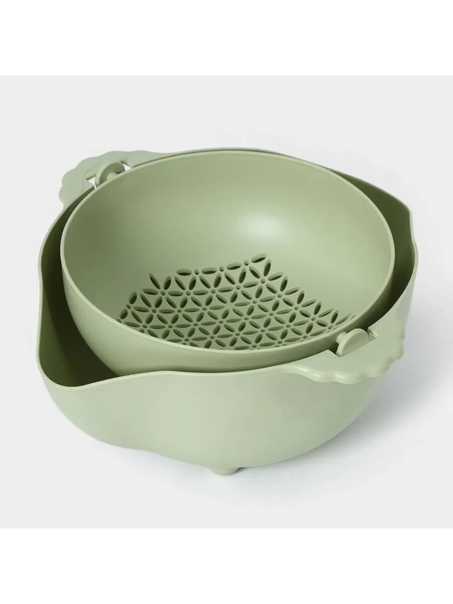 Многофункциональный кухонный дуршлаг с поддоном