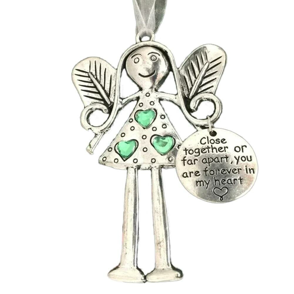 Украшения в виде ангельских крыльев, подвеска-ангел, елочные украшения, памятные рождественские украшения для мам и подруг.