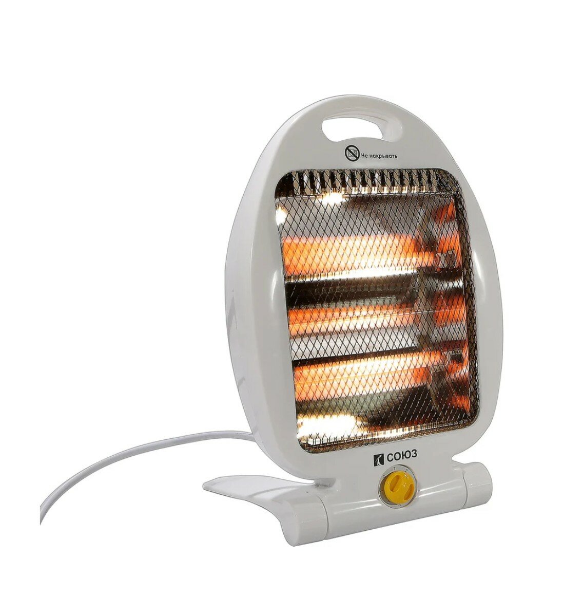 Обогреватель Союз, 400-800 Вт, кварцевый, инфракрасный, 2 режима