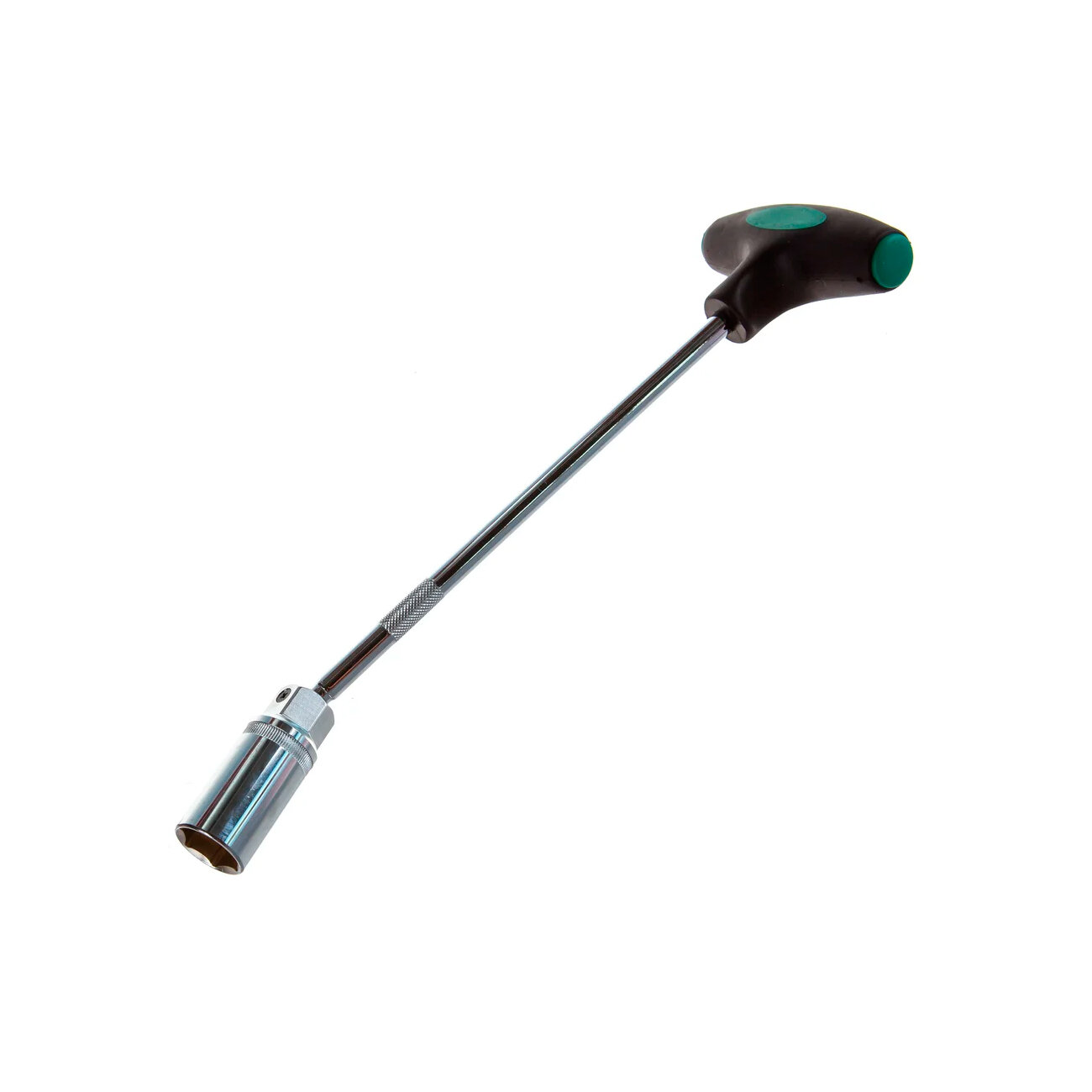 Свечной ключ на 21 мм с магнитом шарнирный длинный 350мм AIST 47321 магнитный Т-образный