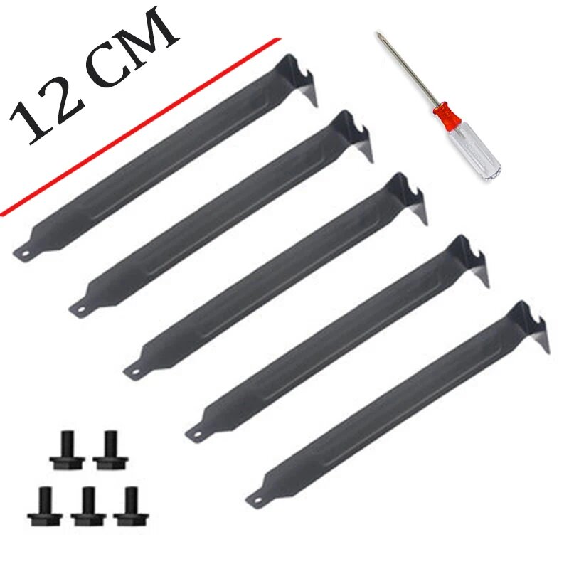 5 шт. крышки для PCI слотов 12 см, сталь, цвет 5pcs-12cm-4