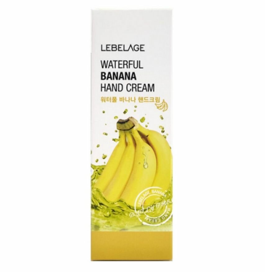 Lebelage Крем для рук с экстрактом банана Waterful Banana Hand Cream, 100 мл
