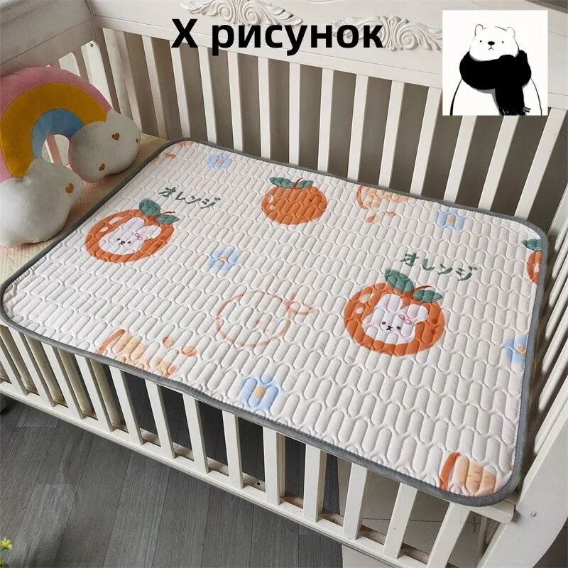 Пеленка текстильная 70 х 100 см, Хлопок, 1 шт, многоразовая, непромокаемая