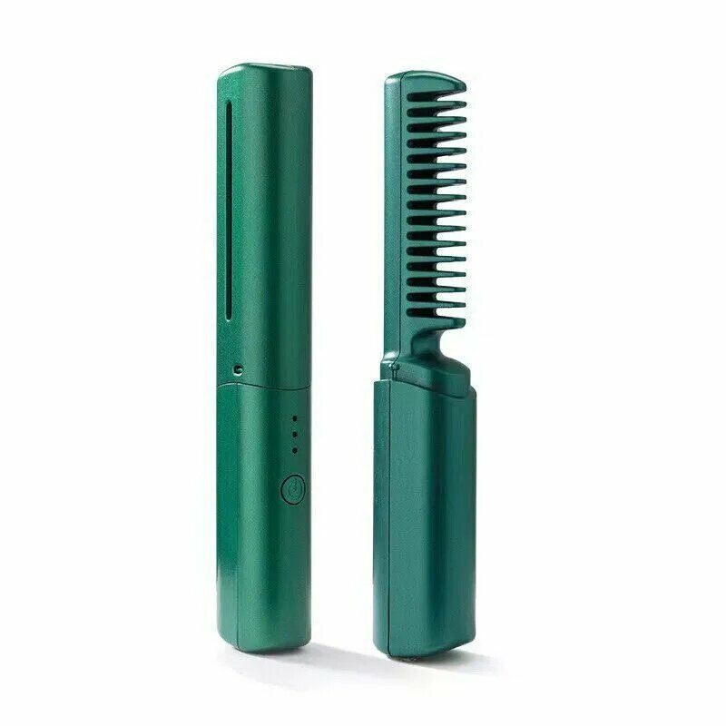 Электронагревающаяся Расческа Для Бороды, Расческа Для Прямых Волос, Щипцы Для Завивки, CHJ2