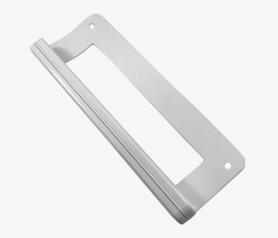 Ручка двери холодильника, для Ariston, Indesit, Stinol, белая