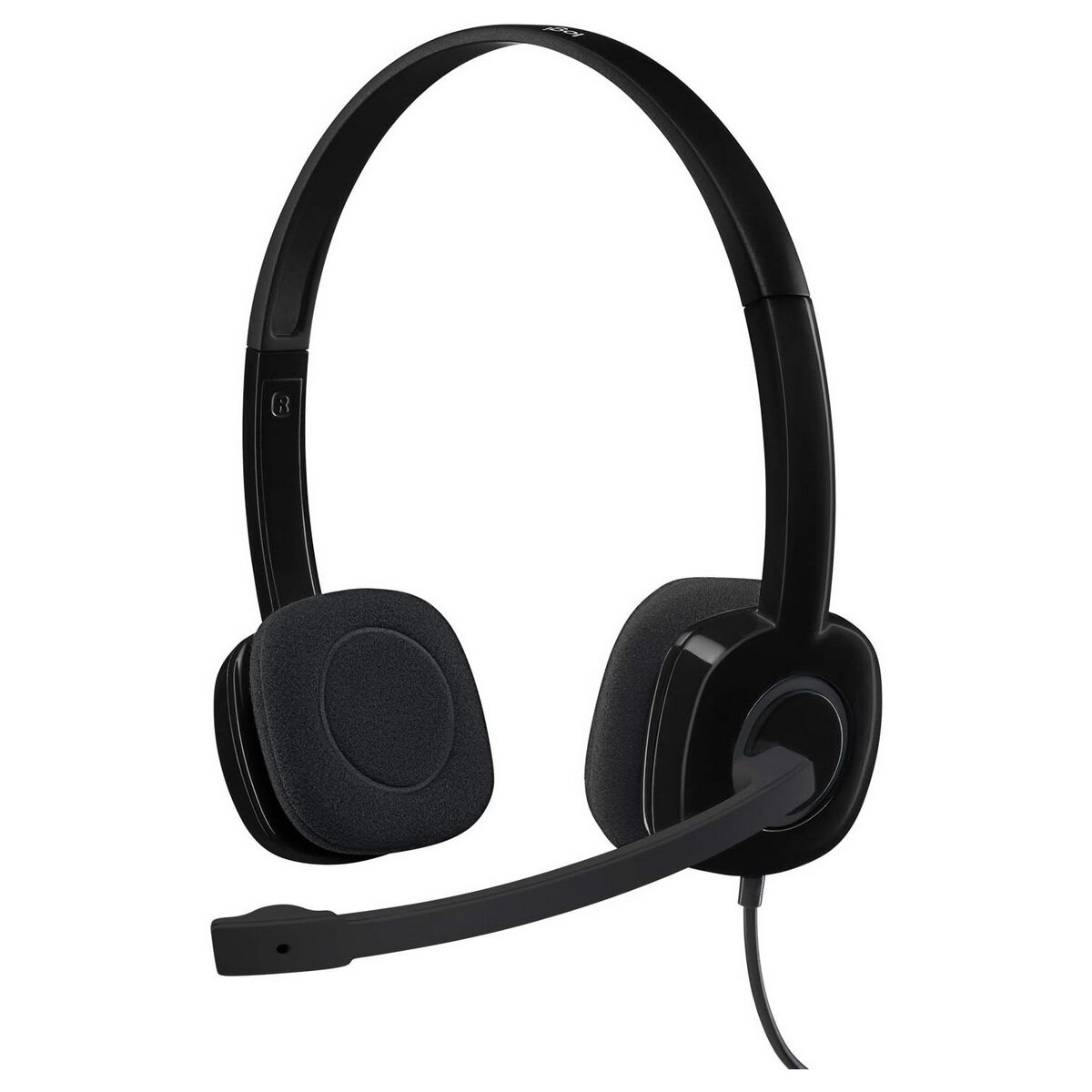 Гарнитура Logitech Гарнитура Logitech Headset H151 Stereo black (1 x 3.5мм, кабель 1.8м) (981-000587) уц-2