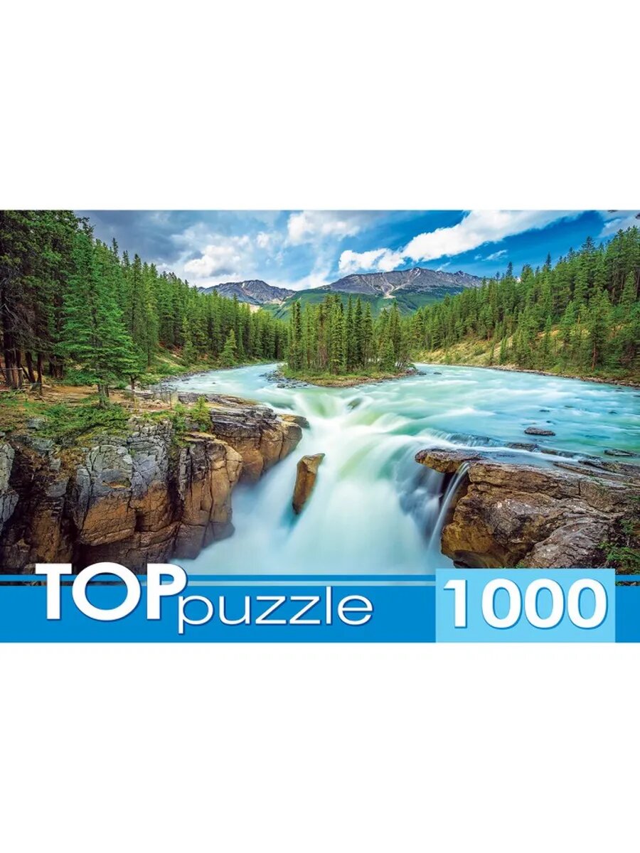 TOPpuzzle. Пазлы 1000 элементов. ГИТП1000-2152 Канада. Наци