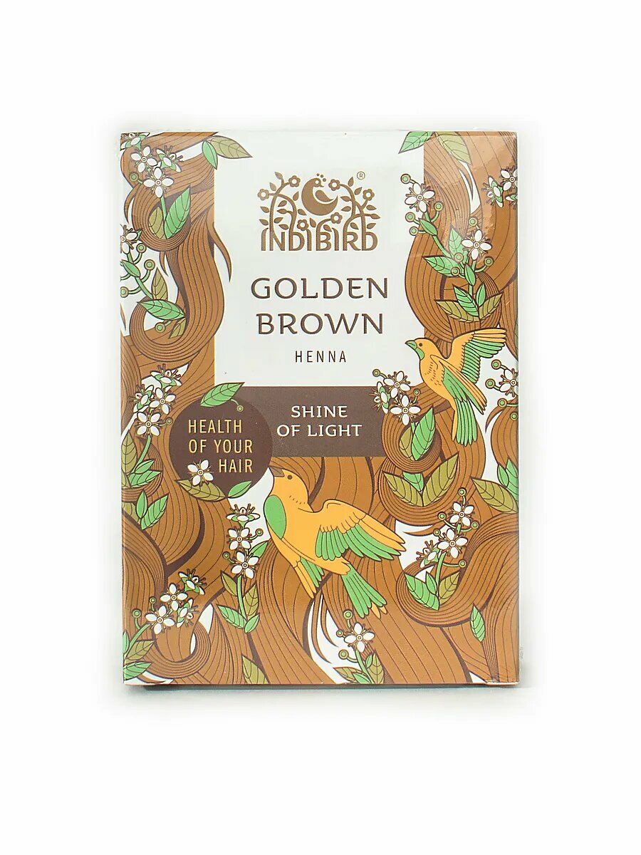 Хна индийская золотисто-коричневая 100 г