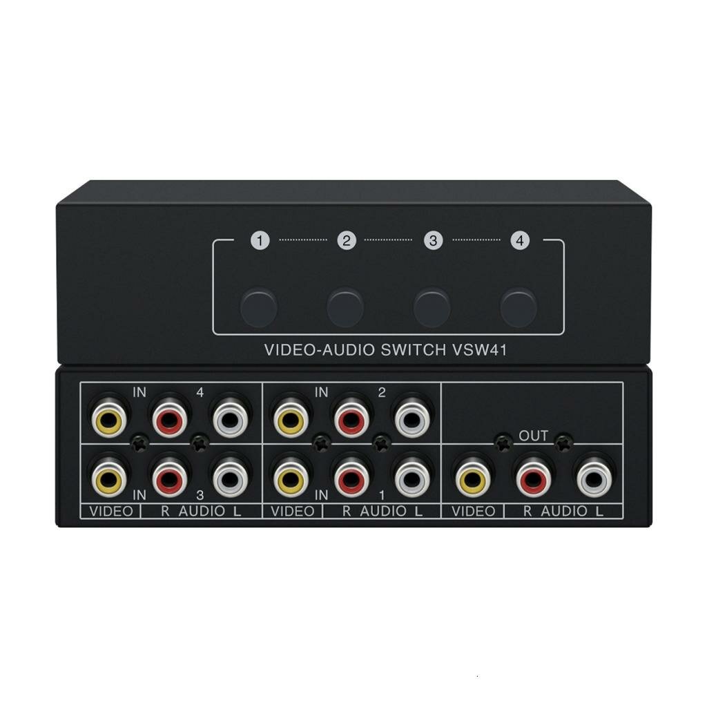 AV-переключатель 4×1