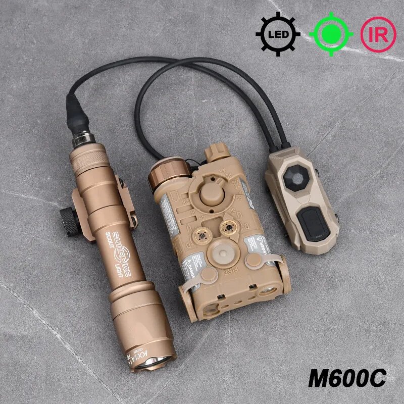 WADSN M600C тактический фонарь DE Green