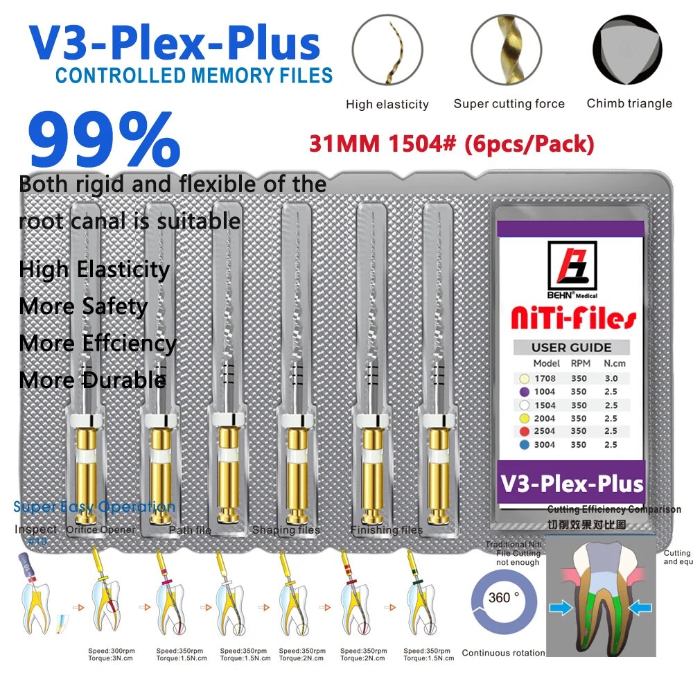 Стоматологические файлы RAISYOU V3-Plex-31MM 1504