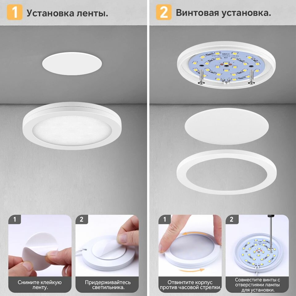 AIMENGTE Люстра, 5 Вт — фото 1
