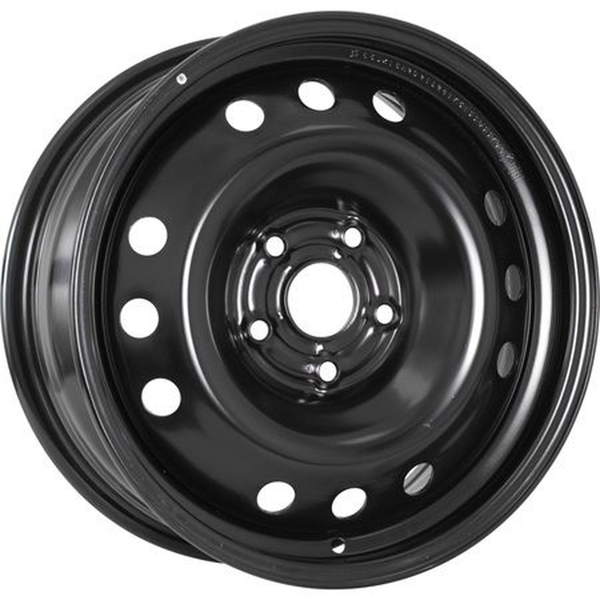 Колесный штампованный диск Евразиа тапо 75I33D R16x6.5 5x112 ET33 CB57.1 Black