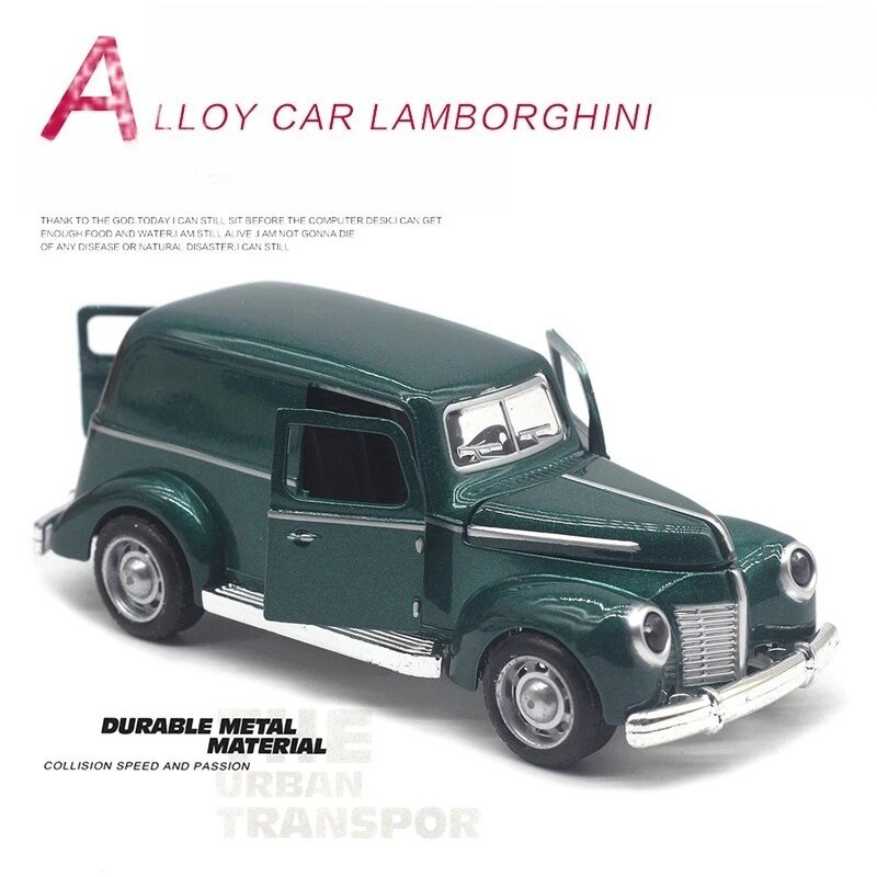 Металлический автомобиль 1:32, With Box3