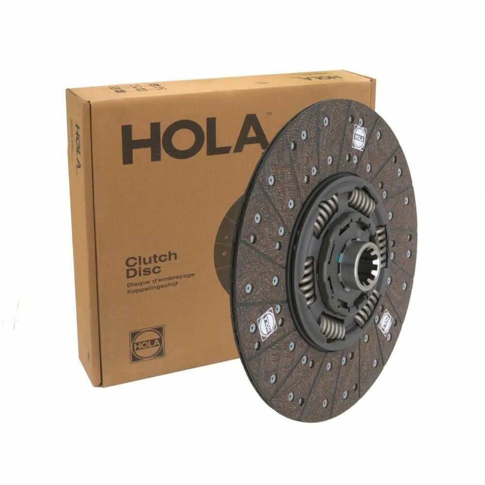 Диск сцепления для KAMAZ 6520 740.51 320Л. С. MAZ 5516 ZF 16S221 ДВ. DEUTZ BF 6M 1015C HOLA