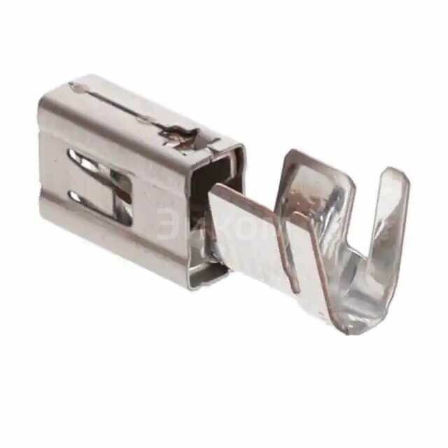 10шт Клеммы пины контакты гнездовые "мама" 1241408-1 / 2-1241408-3 под кабель 4 - 6 кв. мм. AMP MCP 6.3/4.8K CONTACT до 40А