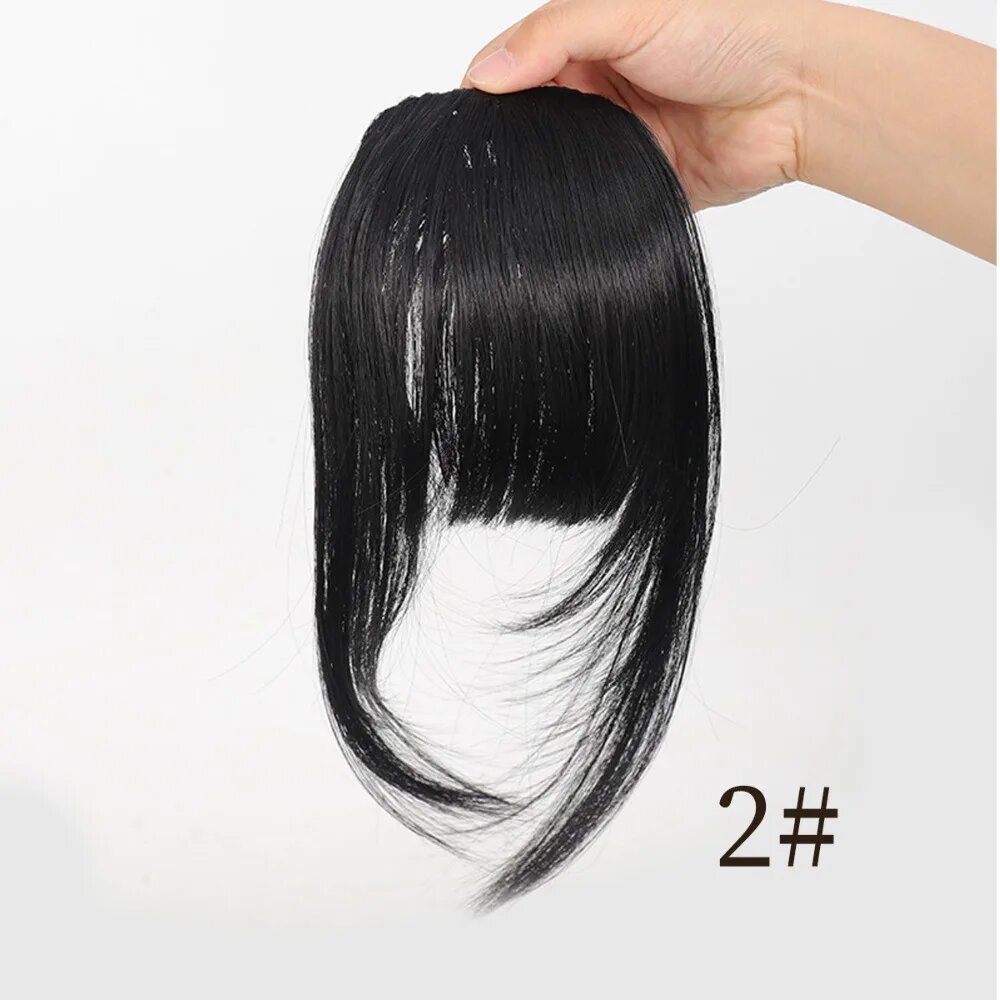 Синтетическая челка для волос Natural Black