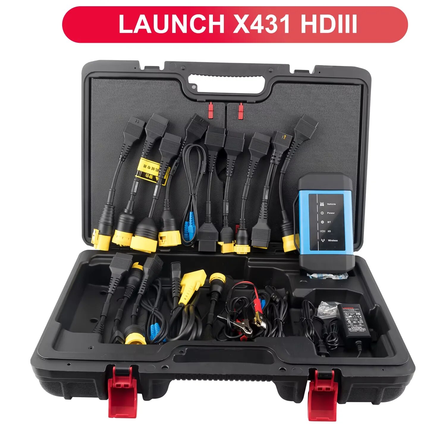 Launch X431 HD III Heavy Duty Module Truck Diagnostic Tool для X431 V+, X431 PRO3, PRO3S+, PRO3 ACE