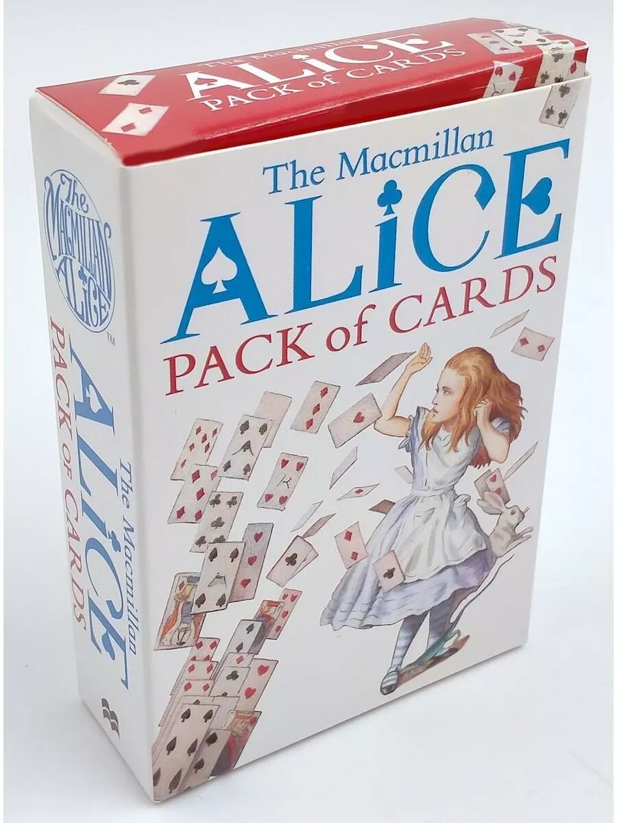 The Macmillan Alice Pack of Cards карточная игра набор Алиса | Macmillan Children's Books