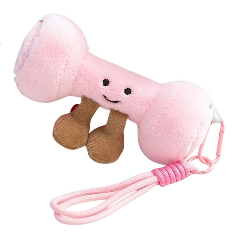 Плюшевый брелок в виде спортзала, Таблетки с гантелями