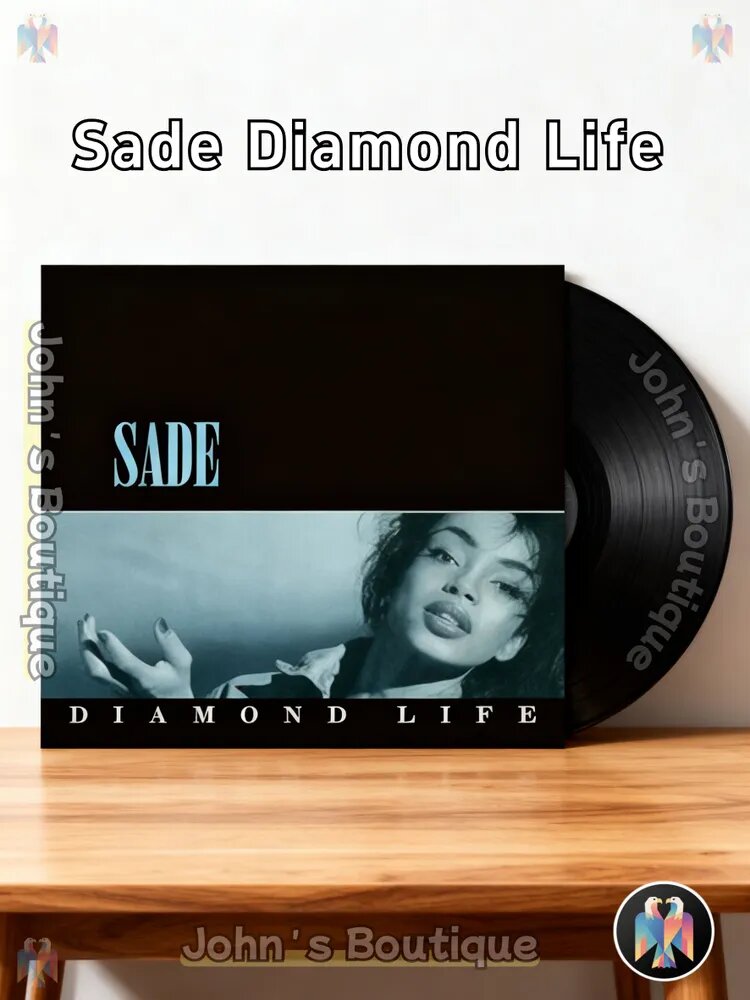 Sade Diamond Life LP Виниловая Пластинка 12 Дюймов Западная Европа Зарубежная поп-музыка