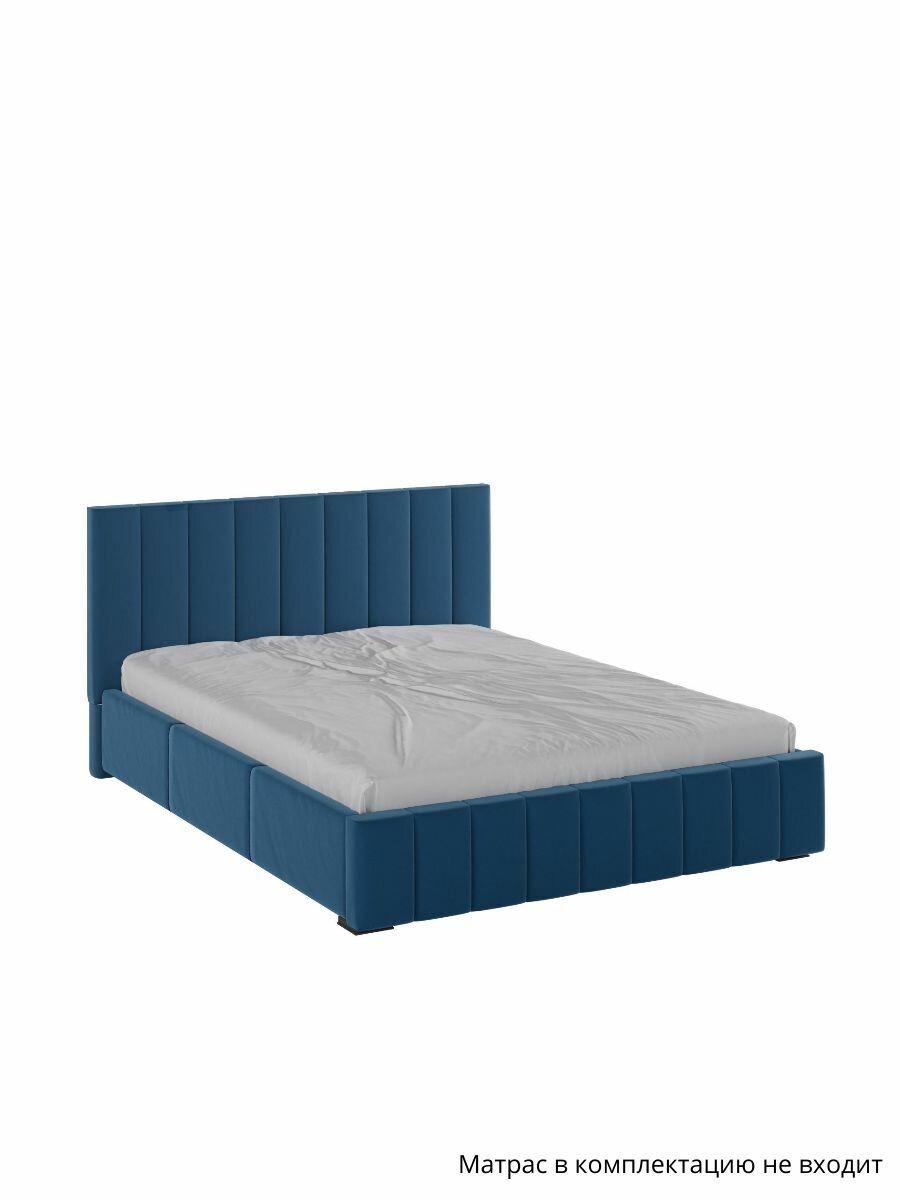 Домани, кровать двуспальная интерьерная Нега 1,6 м, с подъёмным механизмом, 1760х1050х2230, Атлантида